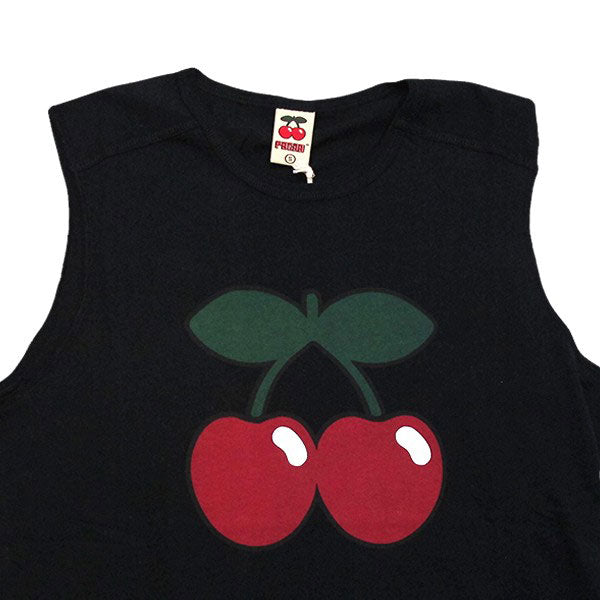 Pacha Basic Cherry Logo Black Tank - Men's Tanks | Lost In Summer ...
